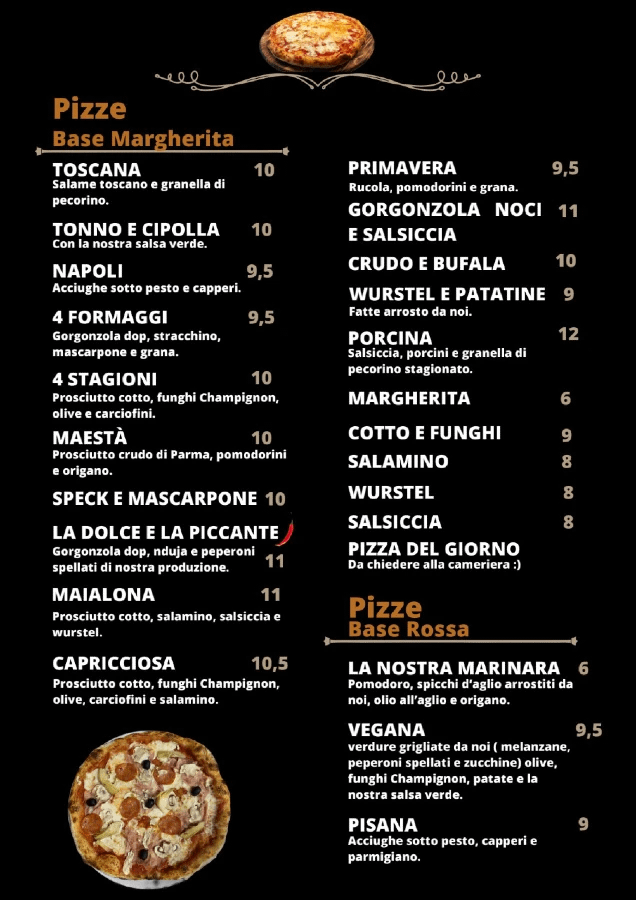 Pizzeria Pizzicotto | Nel cuore delle colline tra Pisa e Livorno